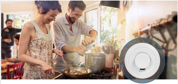 2GIG Encrypted Smoke/Heat/Freeze Sensor (SMKT8E) - General Security ...